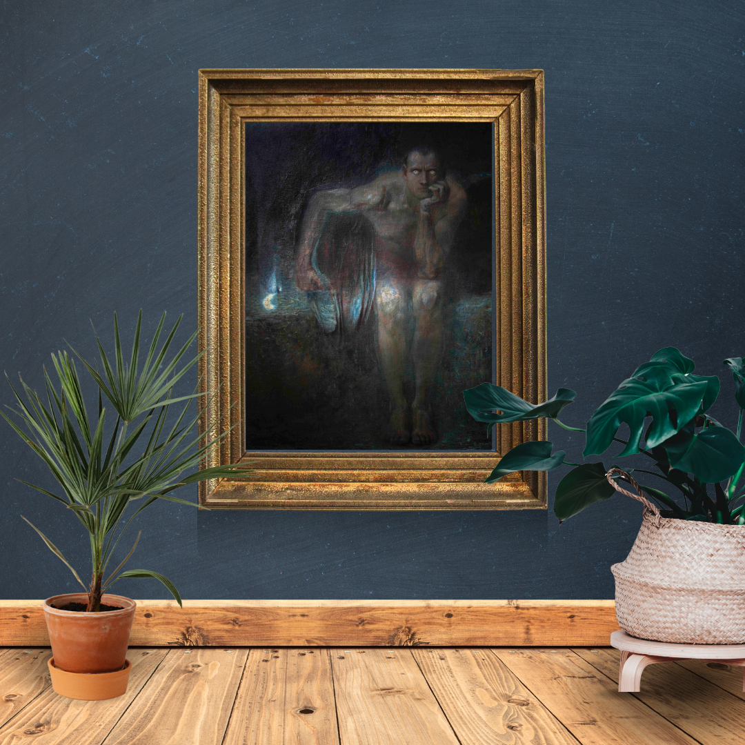 Franz Von Stuck Lucifer (19th Century ) - Holy Masterpieces