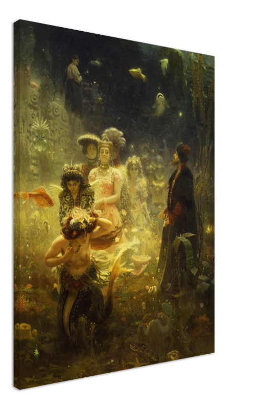 Ilya Repin Sadko in the Underwater Kingdom (19th Century ... – Holy ...